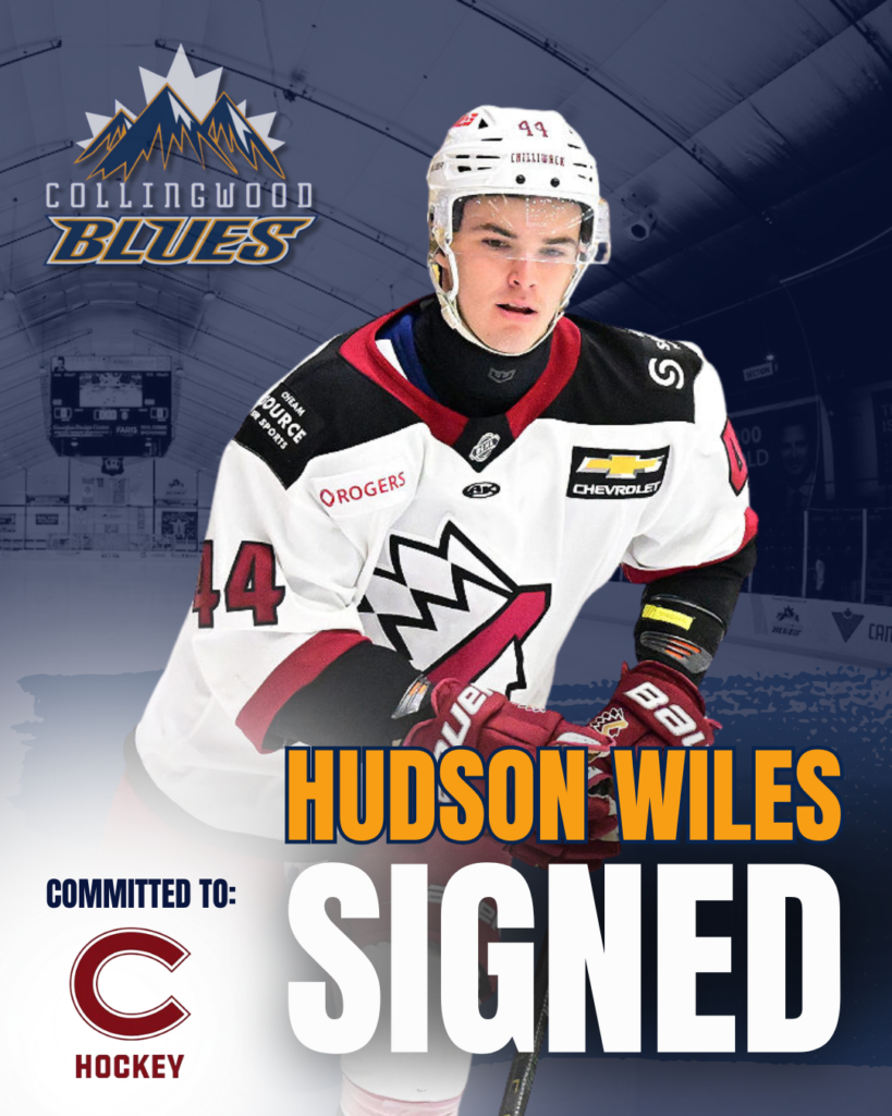 Collingwood Blues Sign Hudson Wiles | Collingwood Blues