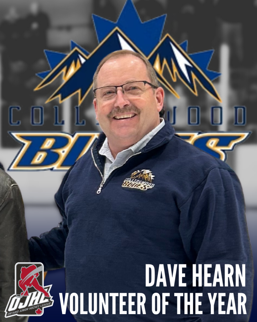 Congratulations to Dave Hearn for Being Recognized as OJHL’s Volunteer ...